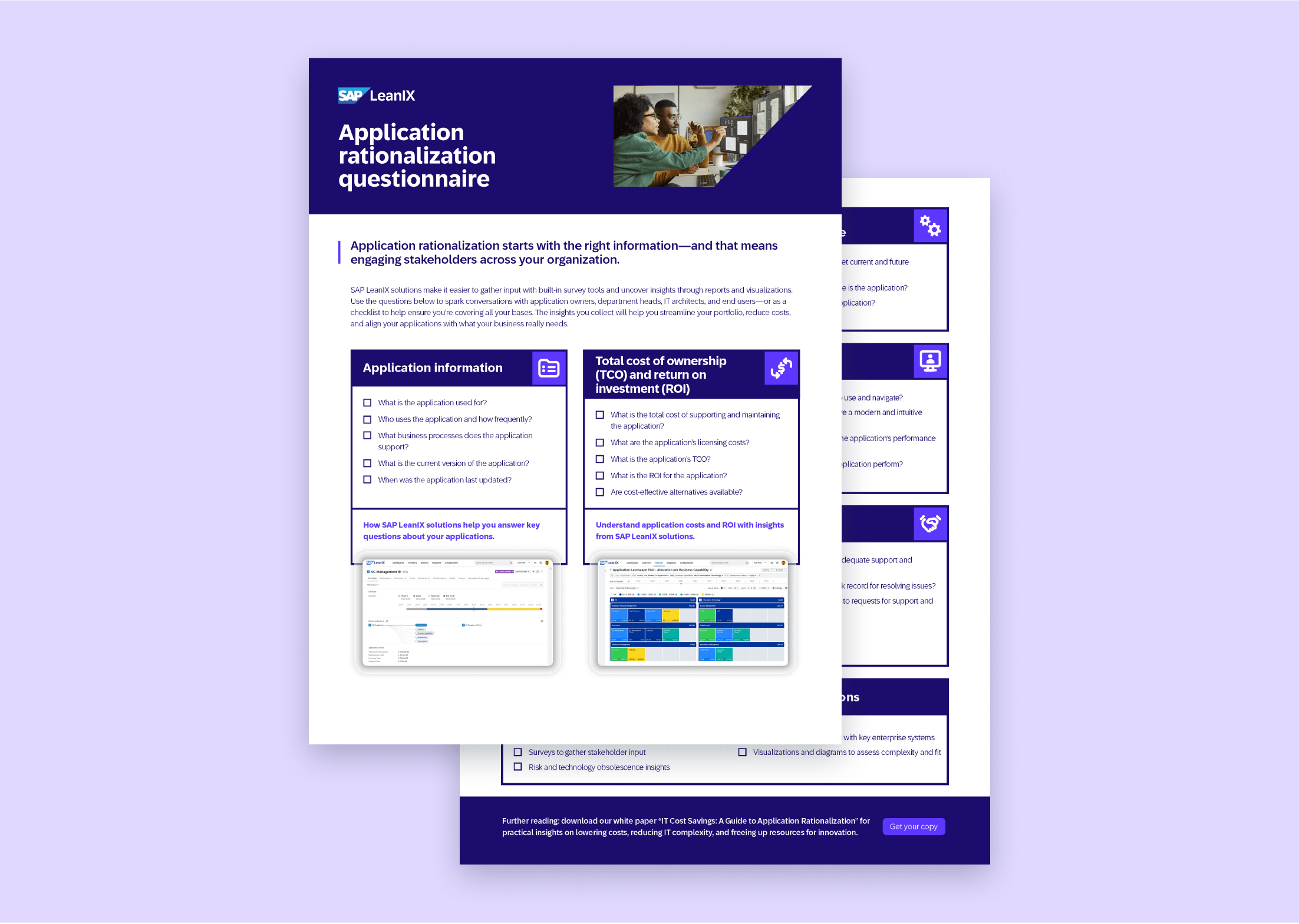 Application Rationalization Questionnaire: FAQs & Template | LeanIX