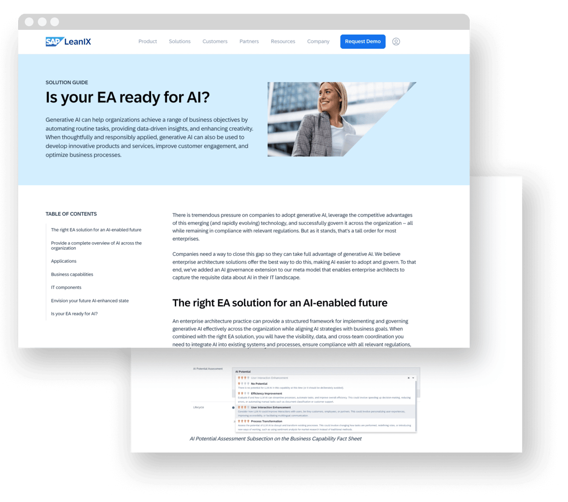 Sap Leanixs Meta Model Extension For Ai Sap Leanix