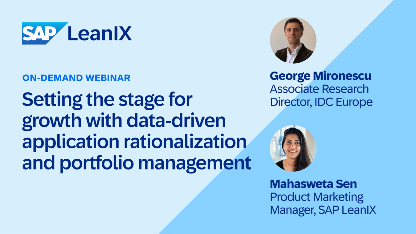 Webinar: Why Application Rationalization is Critical to Accelerate ...