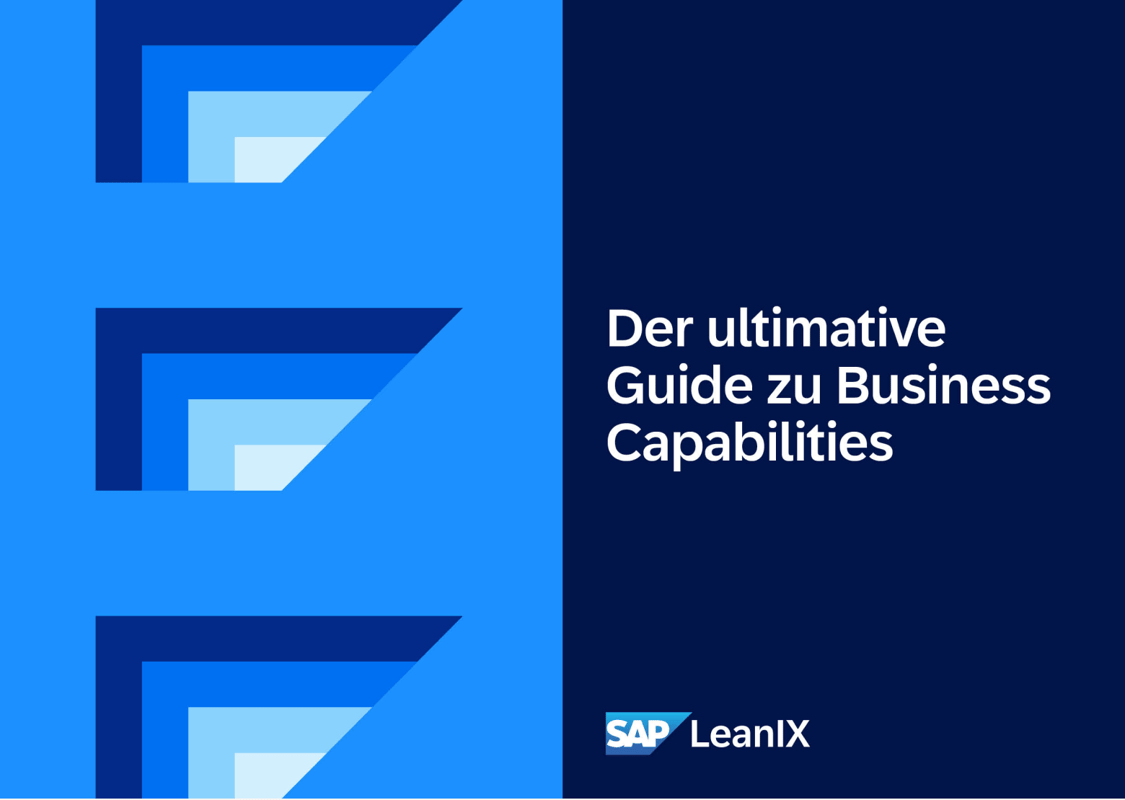 SAP LeanIX Business Capability Map