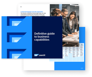 SAP LeanIX Business Capability Map