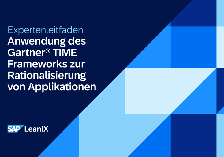 Gartner® TIME-Modell | LeanIX