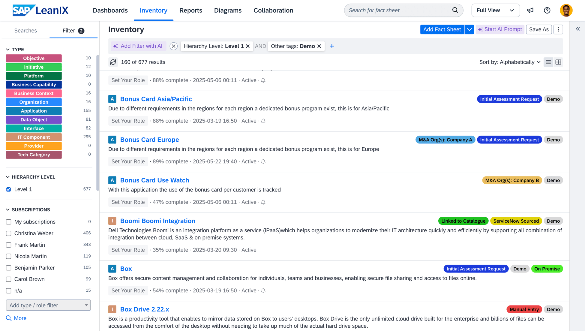 Application Rationalization Solution | SAP LeanIX
