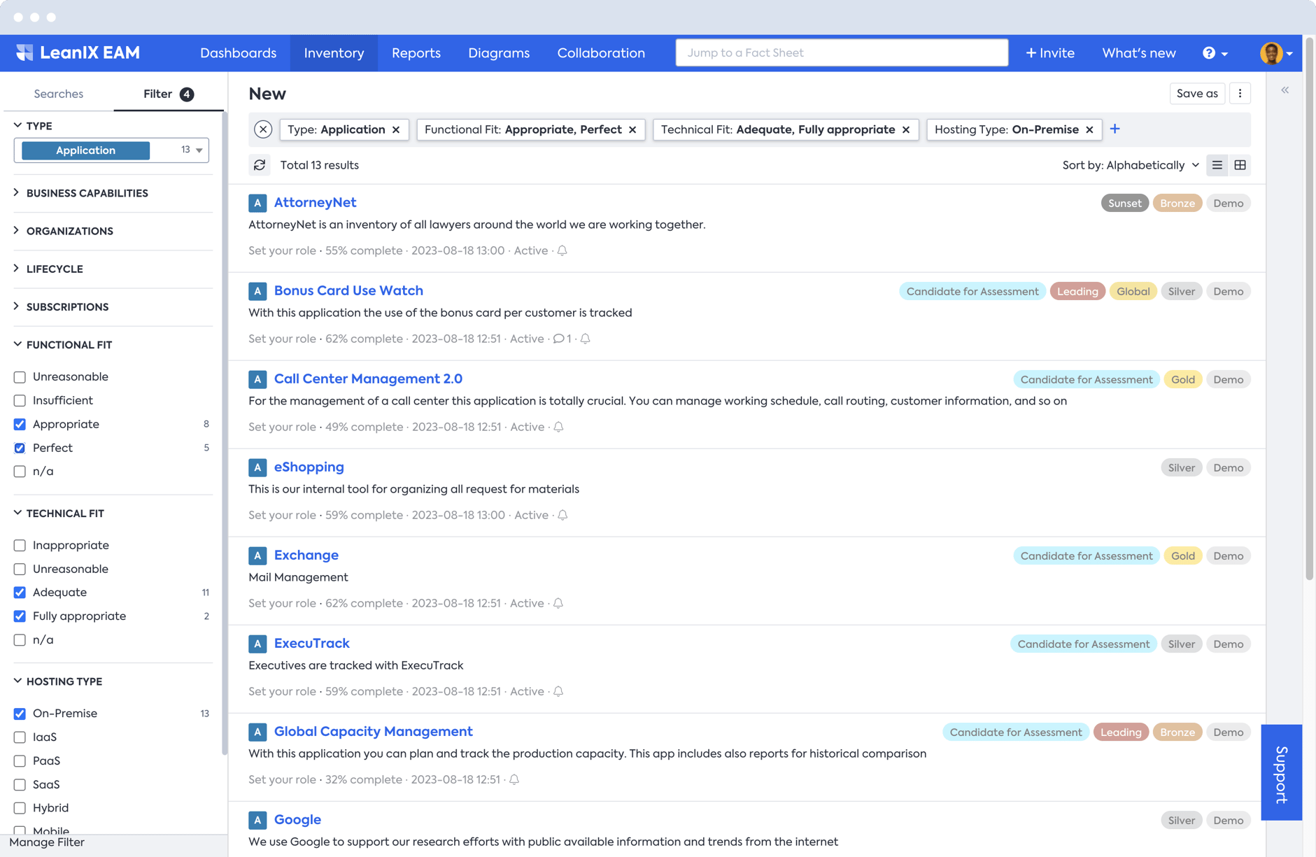Application Modernization Solution | LeanIX