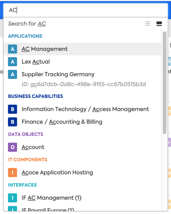 Updates to the LeanIX Enterprise Architecture Management Tool