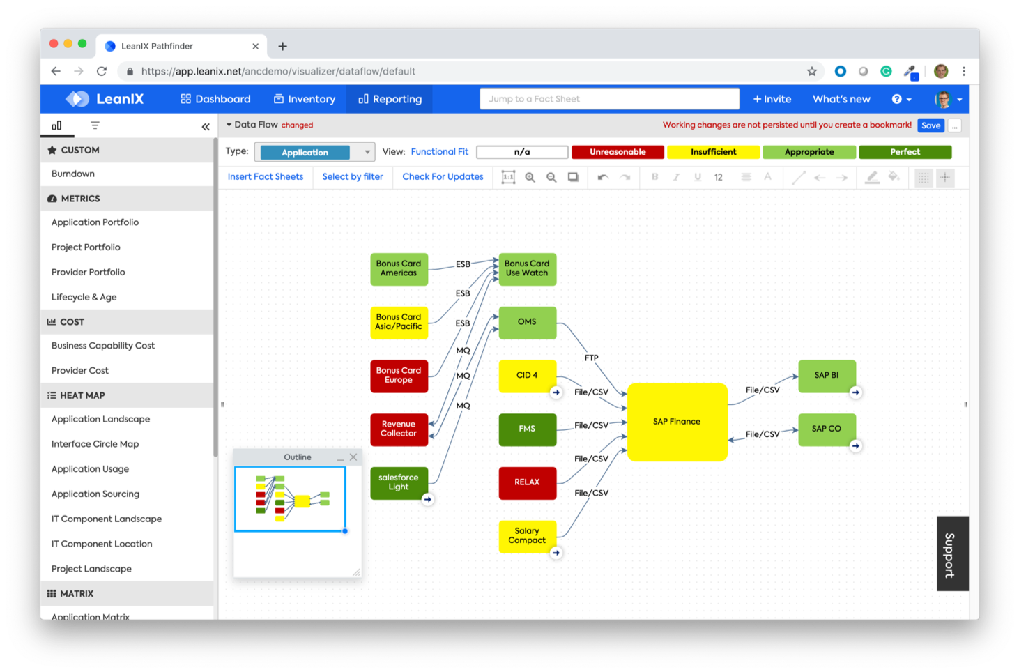 Updates to the LeanIX Enterprise Architecture Management Tool