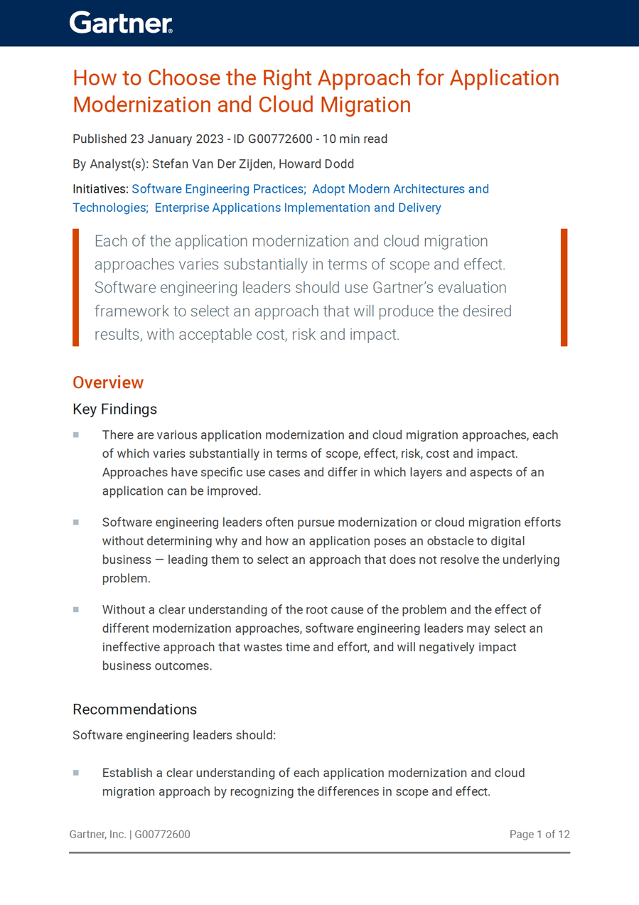 6Rs of Cloud Migration: How to Choose & Implement? | LeanIX