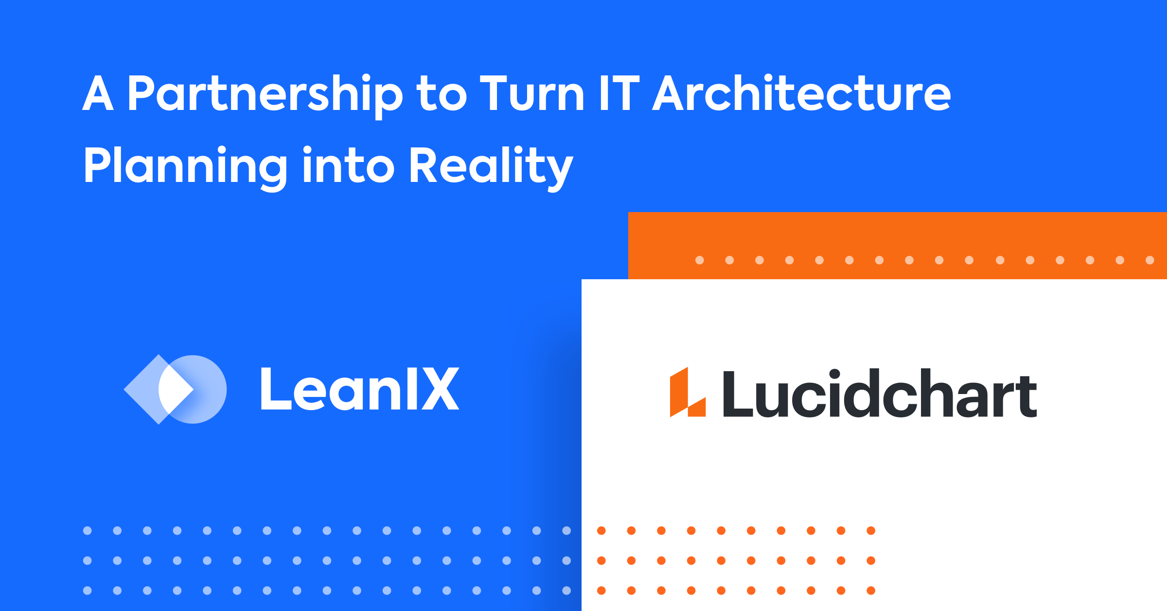 LeanIX and Lucidchart Announce Partnership and Product Integration to ...