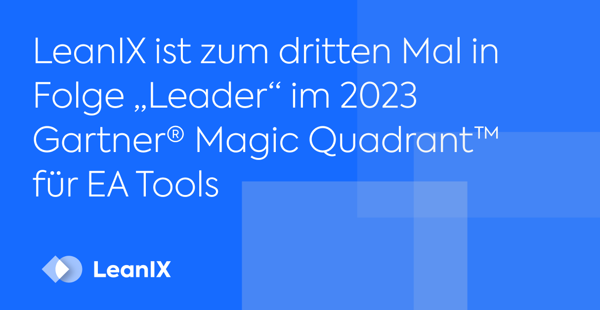 LeanIX, ein Unternehmen von SAP, ist „Leader“ im 2023 Gartner® Magic ... LeanIX, ein Unternehmen von SAP, ist „Leader“ im 2023 Gartner® Magic ...