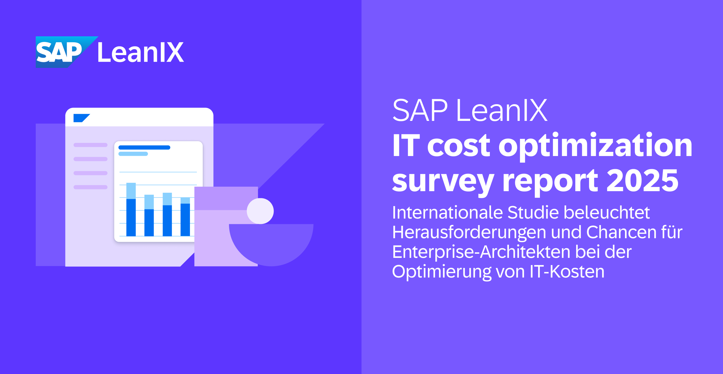 SAP LeanIX IT cost optimization survey report 2025
