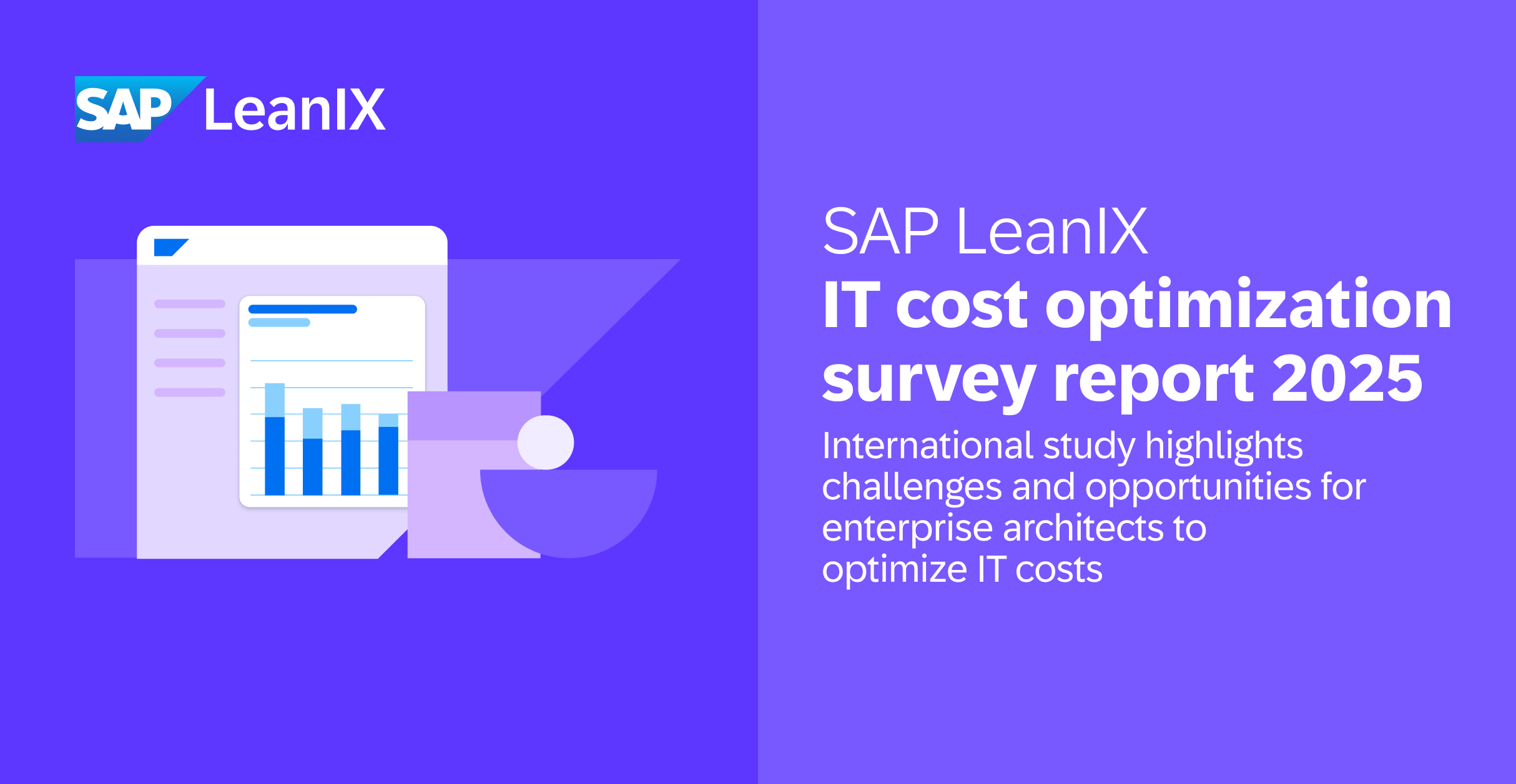 SAP LeanIX IT cost optimization survey report 2025