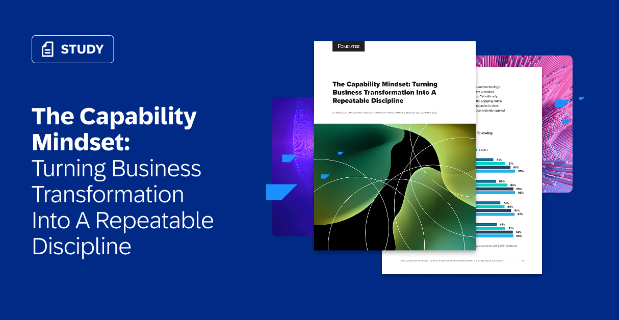 New study: Critical business transformation insights for lasting impact