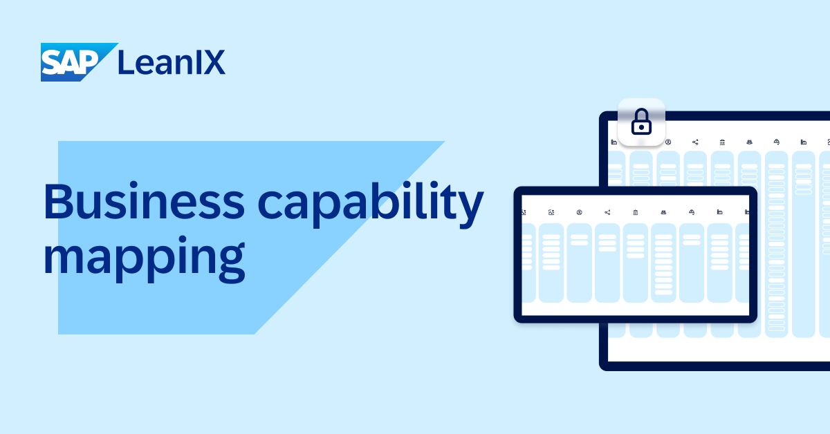 SAP LeanIX Business Capability Map