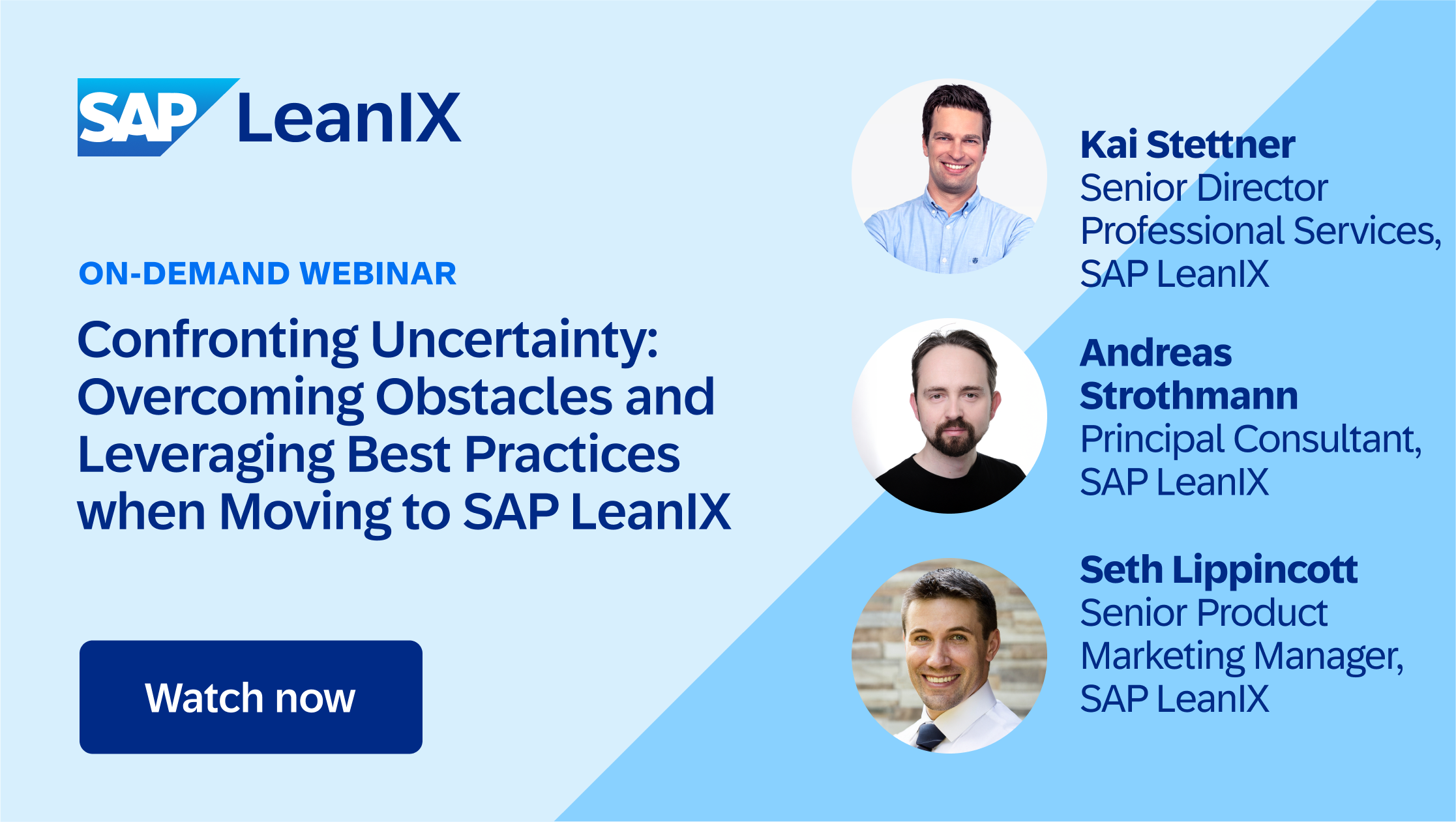 On-demand Webinar: Confronting Uncertainty Moving to SAP LeanIX