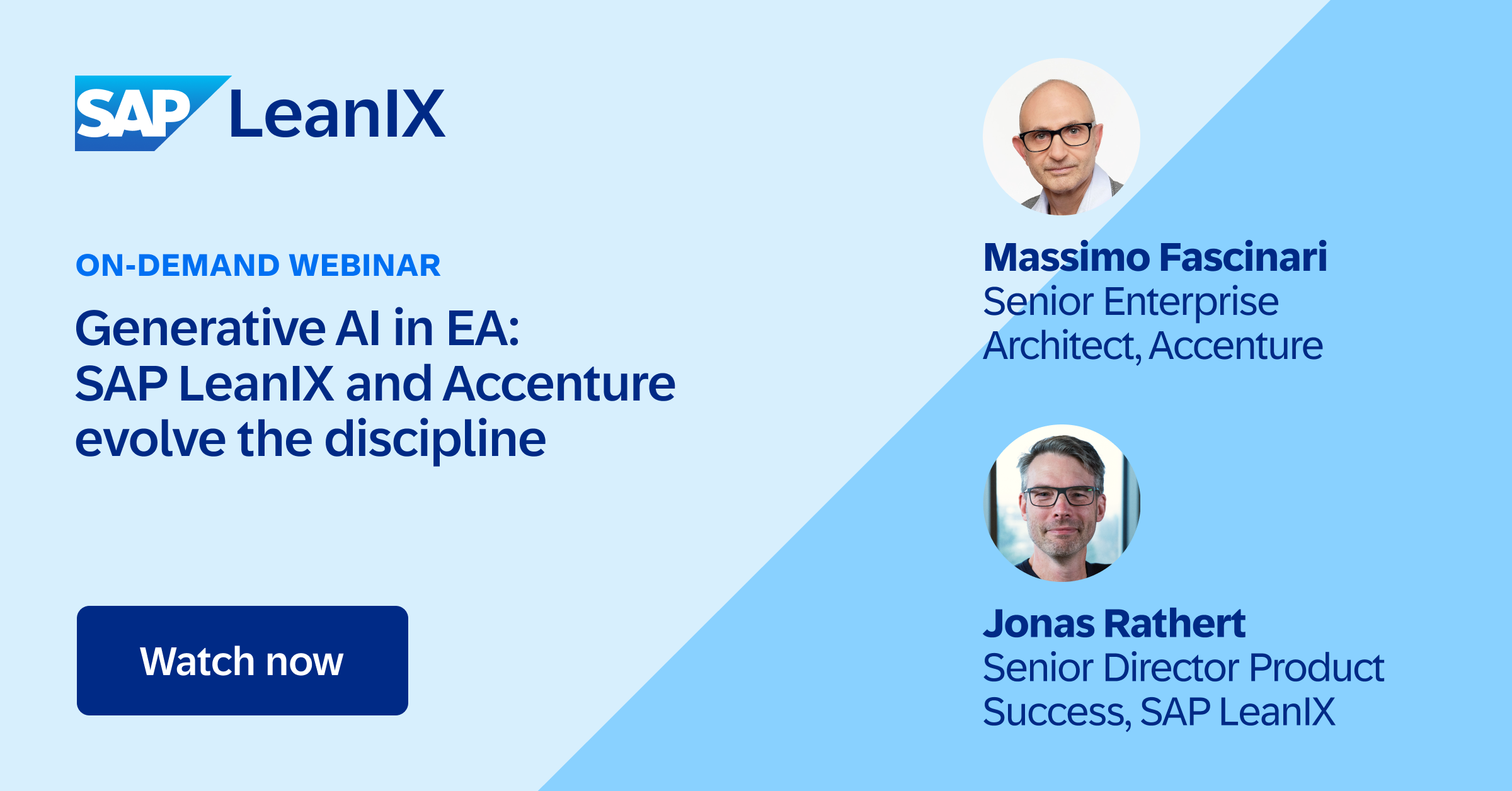 Webinar Generative Ai In Ea Sap Leanix And Accenture Evolve The Discipline