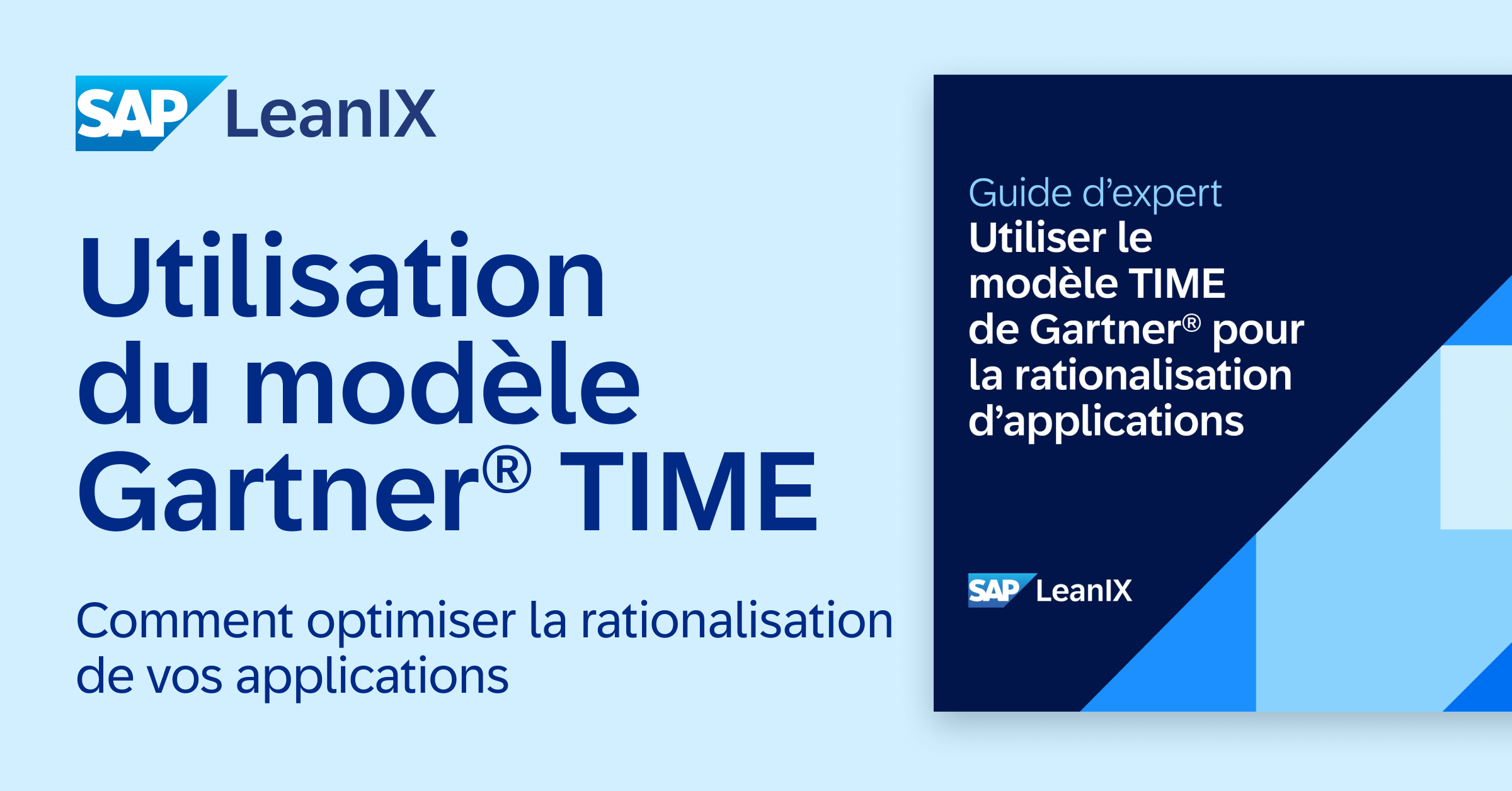 Modèle Time De Gartner Pour La Rationalisation Dapplications Sap Leanix