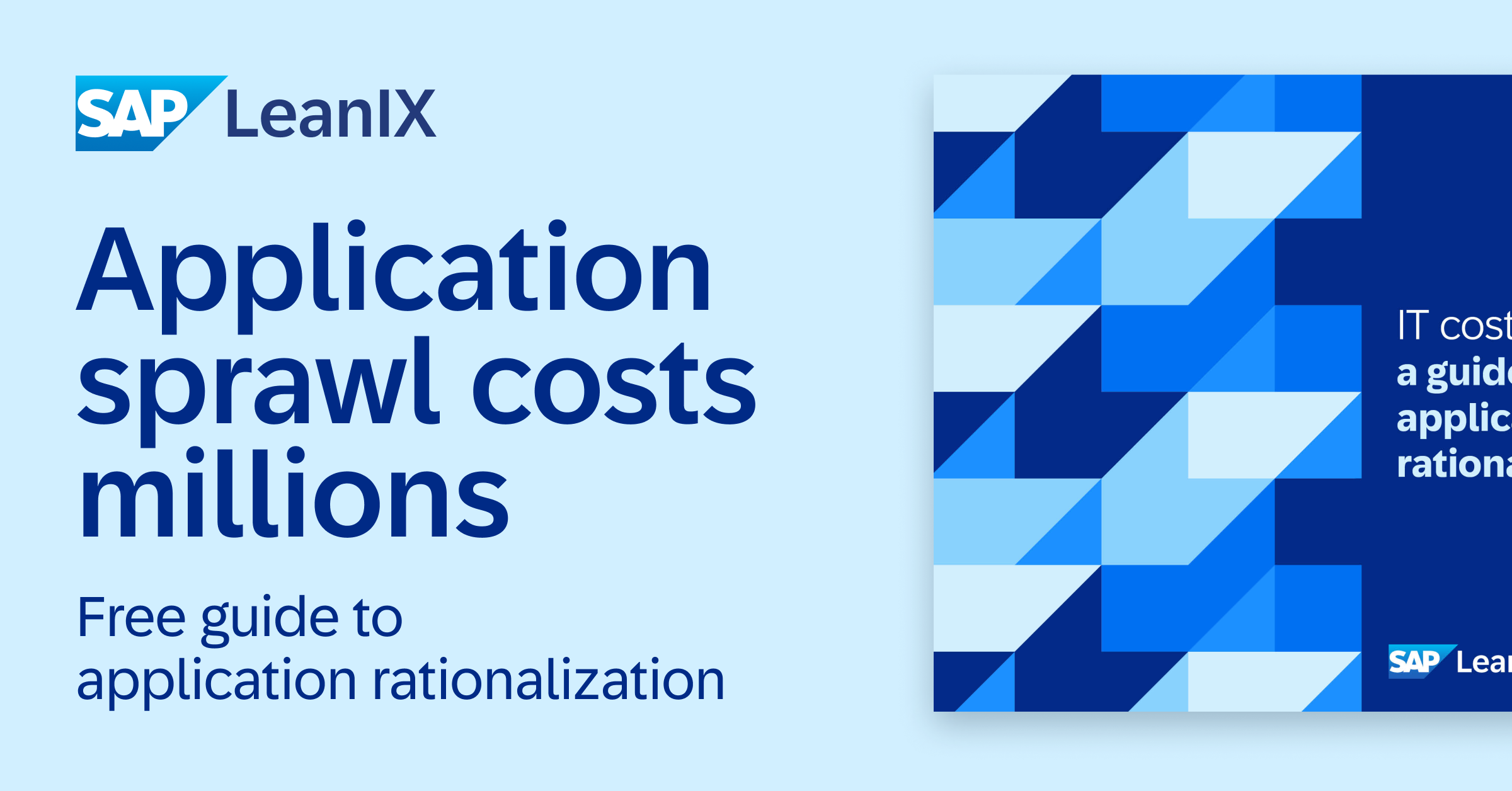 Free White Paper: A Guide to Application Rationalization | SAP LeanIX