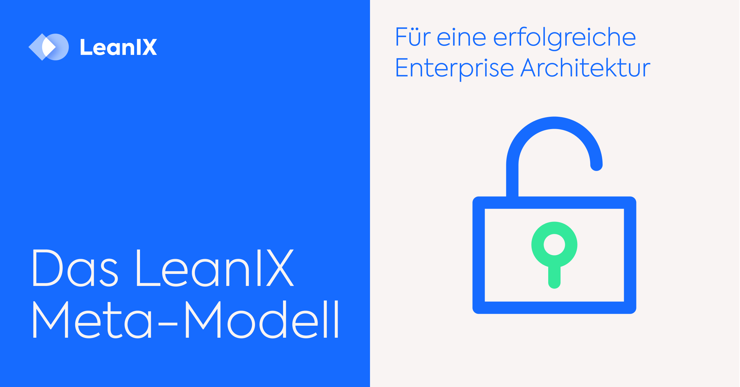 Kostenloses Poster LeanIX Meta-Modell | Jetzt herunterladen