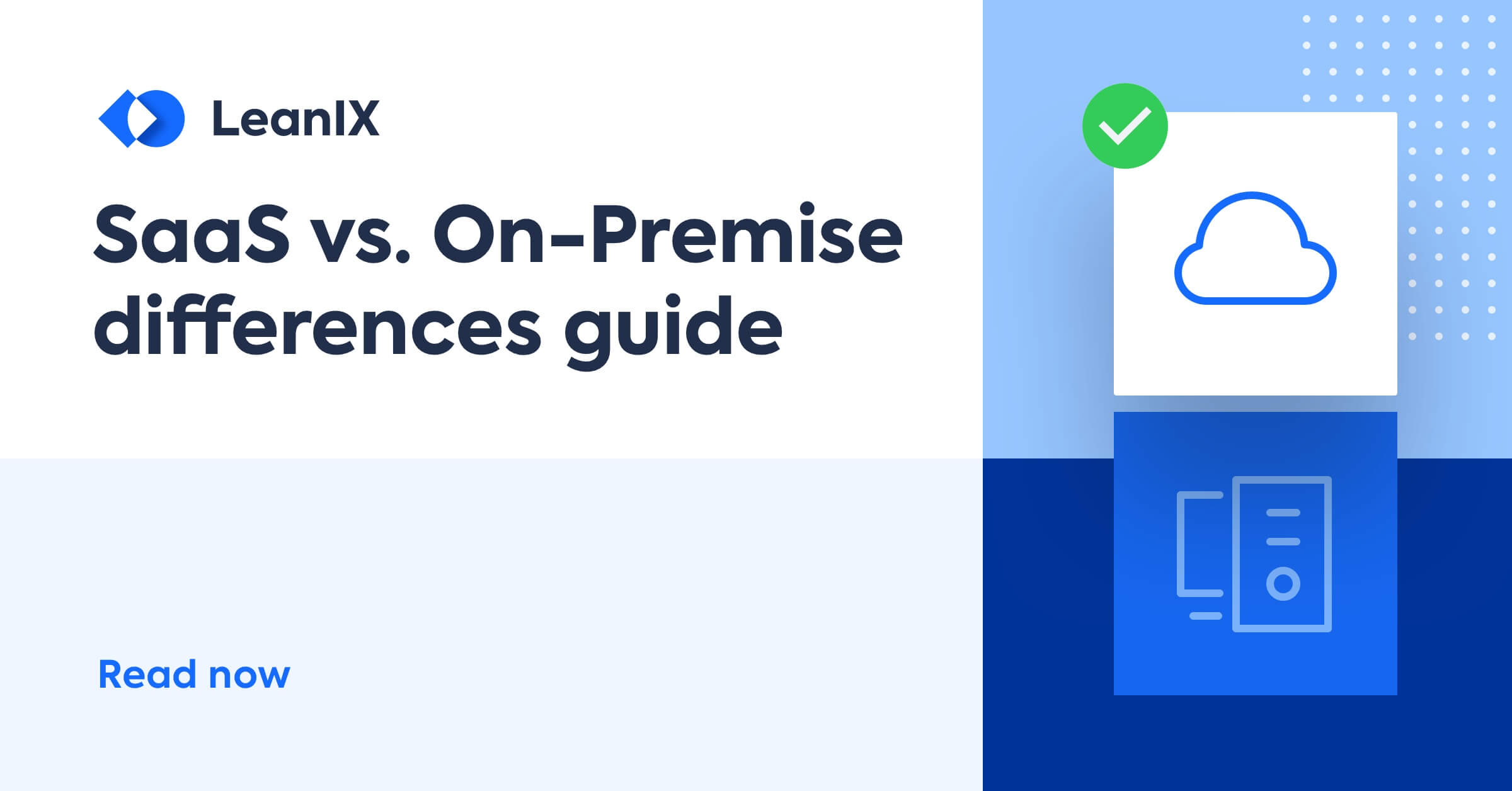 SaaS vs. On-Premise Solutions: Differences and How to Choose | LeanIX