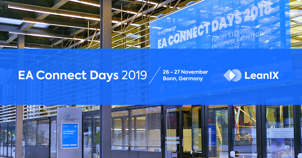A Primer on EA Connect Days 2019: Europe's Best Enterprise Architecture ...